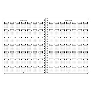 BookFactory Guitar Tablature Notebook/Guitar Music Tabs Journal - 120 Pages, Wire-O, 8 1/2 x 11 Tablature Format (JOU-120-7CW-A(Guitar-Tabs))