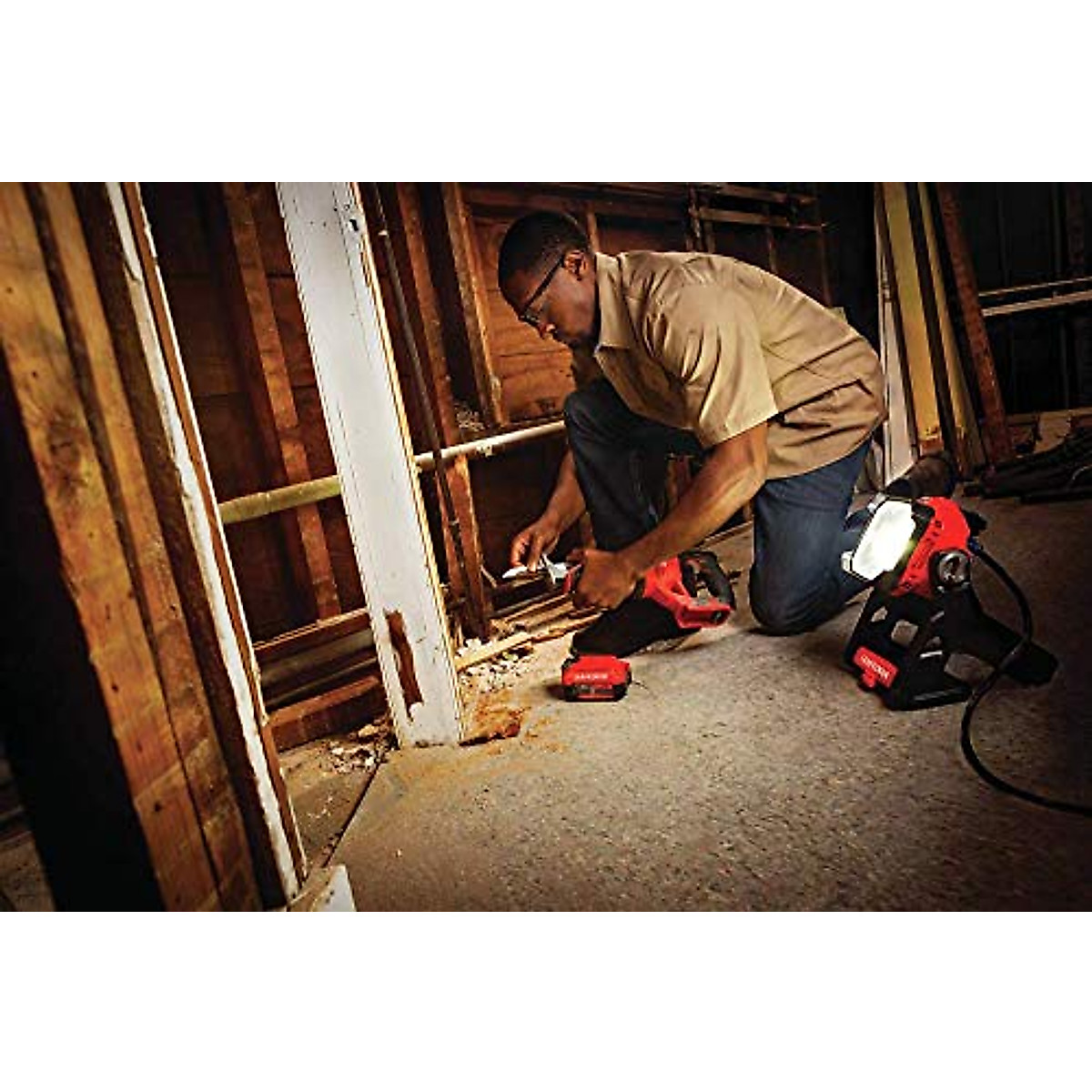 CRAFTSMAN V20 Cordless Reciprocating Saw Kit, 3,000 RPM, 14.5 inch, Battery and Charger Included (CMCS300M1)