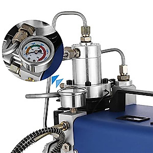 YONG HENG 4500 PSI Air Compressor 30Mpa 110V High Pressure Air Compressor Pump PCP Air Compressor Rifle Airgun Scuba Air Pump Perfect For filling PCP Air Rifle