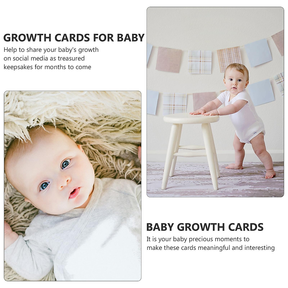 Abaodam 2Pcs Its a Boy Wooden Sign Hello World Sign Birth Announcement Wooden Sign for New Mom Hospital Photography Prop Boho Decorations