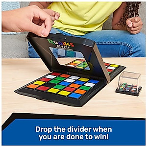 Rubik’s Race, Classic Fast-Paced Strategy Sequence Brain Teaser Travel Board Game Two-Player Speed Solving Face-Off for Adults & Kids Ages 7 and up