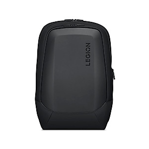 Lenovo Legion 17" Armored Backpack II, Gaming Laptop Bag, Double-Layered Protection, Dedicated Storage Pockets, GX40V10007, Black