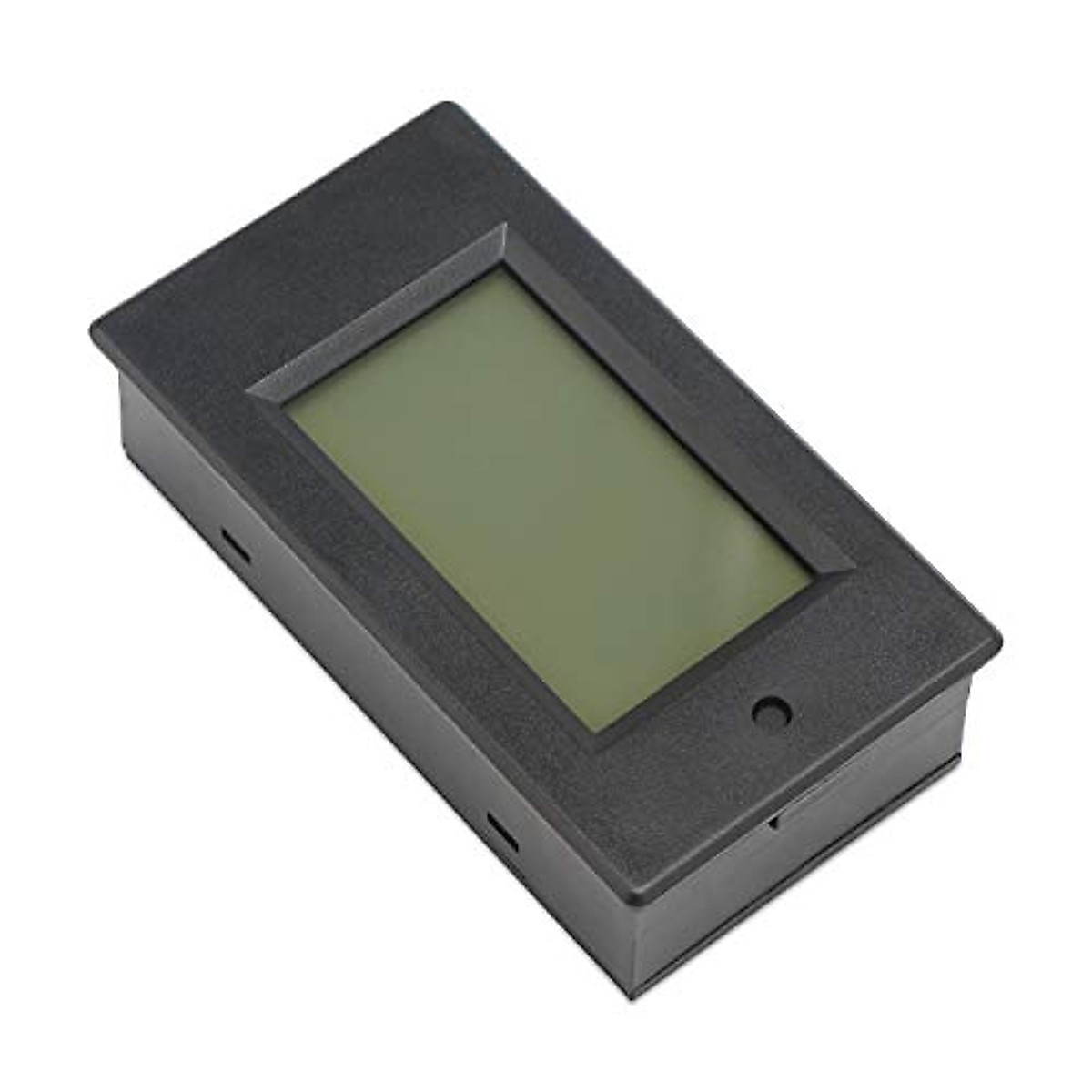 DROK® Small Digital Multimeter, DC 6.5-100V 50A Voltage Amperage Power Energy Meter DC Volt Amp Tester Watt Meter Gauge Monitor LCD Digital Display with Blue Backlight with 50A/75mV Shunt