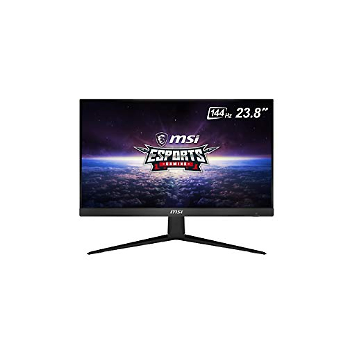 MSI G241, 24" Gaming Monitor, 1920 x 1080 (FHD), IPS, 1ms, 144Hz, FreeSync, HDMI, Displayport, Tilt