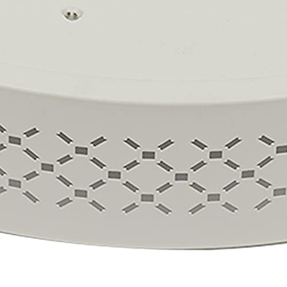 HAPPCUCOE Modern Ceiling Chandelier Flush Mount Ceiling Fan Light Dimmable LED Remote Control Chandelier White Bedroom Living Room Office 110V New