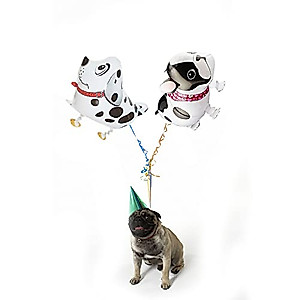 SOTOGO 14 Pieces Walking Animal Balloons Pet Dog Balloons Dog Balloon Air Walkers, Kids Gift Birthday Party Décor