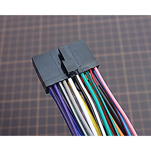 Anyqinsog 20-Pin Wire Harness Cable Compatible with Boss BVCP9685A BVCP9700A BCP62 BE7ACP-C BE10ACP BV755BLC BV8384NV BV9384RC BV9364B XT91098 BE BE10ACP-C BCPA10RC BCPA9690RC BCPA9RC BE9ACP ect.