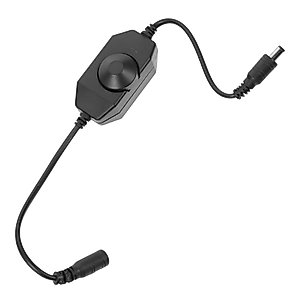 Light Modulator Outdoor Timer for Lights Single Color Led Controller Lighting & Ceiling Fans Mini Dimmer Plug Led Light Rotary Lamp to Rotate Light Bulb Appendix Plastic