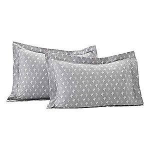 Lush Decor Pink-and-Turquoise Llama Striped 6-Piece Daybed Cover Bed Set, Pink & Turquoise