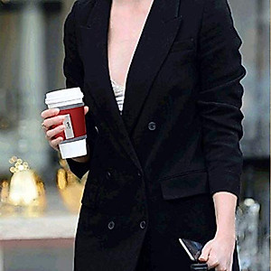 Beautyflier 8pcs Anti-Slip Embossed Neoprene 3mm Thick Collapsible Heat Resistant Coffee Cup Insulated Sleeve for Coffee/Tea/Cold Drinks (Multicolor embossed)