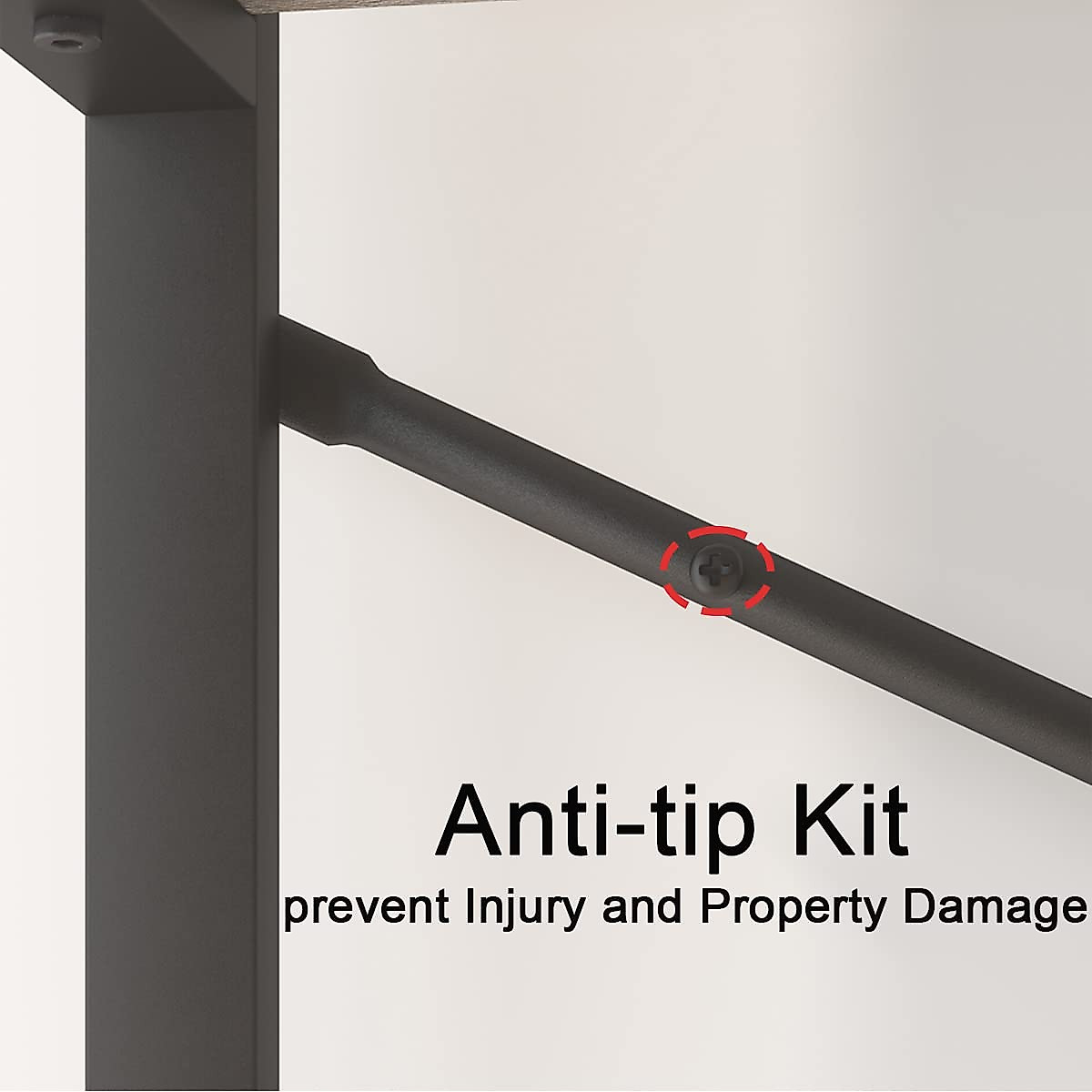 HSH Tall Bookcases and Book Shelves 6 Shelf, Metal Wooden Book Shelf and Storage Rack, Modern Etagere 6 Tier Bookshelf, Farmhouse Large Display Bookshelves for Bedroom Living Room Office, Rustic Oak