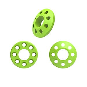 Precision Rings for PS5,PS4, Xbox One,Xbox Series X S,Xbox 360,Switch Pro Aim Assist Target Motion Controller Ring Rubber Silicone Soft Flexible Thumbstick Adjustment Analog Stick Accessories