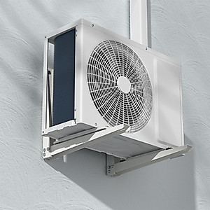 Mini Split Wall Mounting Bracket for Outdoor Condenser 7000-24000 BTU Universal Mini Split Heat Pump Systems Support Brackets Support up to 330 lbs