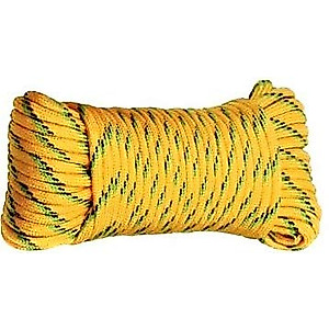 Everbilt Paracord in Yellow, 1/8" x 50'