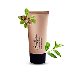 SheaMoisture Mattifying Primer - Matte Face Primer Hydrates and Balances Skin - Made with Organic Shea Butter, Tea Tree and Kaolin Clay (Good for oily, acne prone or sensitive skin) 1 Pack (1.7oz)