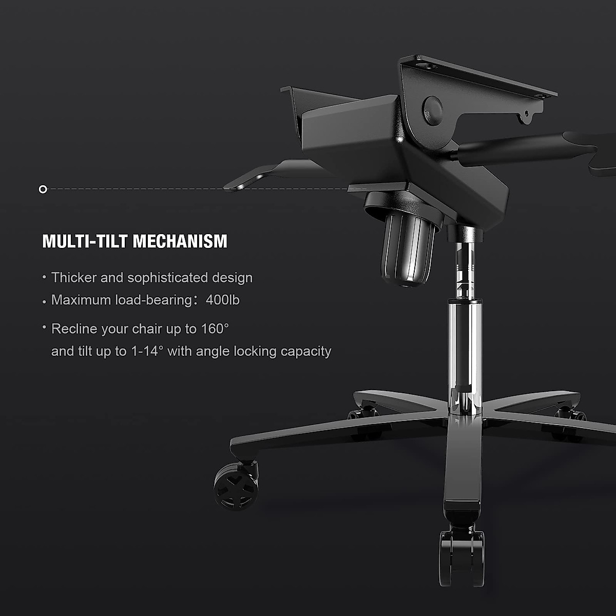 GTRACING Gaming Chair, Big and Tall Computer Chair with 4D Adjustable Armrests, Height Adjustable Recliner with Ergonomic Head Pillow and Lumbar Support for Gaming or Working (White)