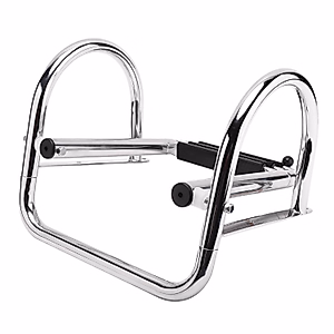 NovelBee 3 Step Inboard Boat Ladder,Stainless Steel Telescoping Step Ladder Folding Dock Ladder for Marine Boat Yacht Swimming Pool