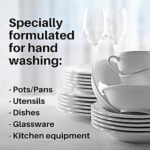 Diversey Suma 100839776 Pan-Clean General Purpose Pot and Pan Detergent, D1.5, 2 x 84.5 oz./2.5 L (Pack of 2)