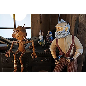 Mego Guillermo del Toro’s Pinocchio Action Figure Set