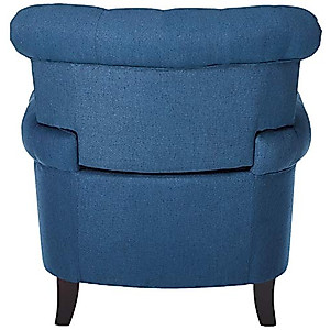 Christopher Knight Home Merritt Fabric Tufted Chair, Dark Blue Dimensions: 37.00”D x 35.25”W x 38.00”H