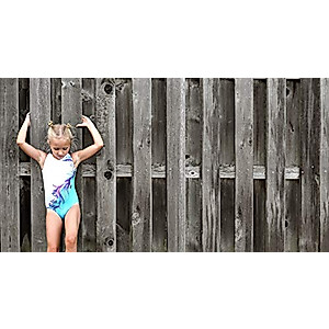 United All Around Turquoise Flower Ombre With Crystal Rhinestones #505 9-10 Years AXS