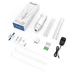 WAVLINK AC1200 Outdoor Wireless High Power Weatherproof WiFi Long Range Extender/Access Point/Router with Passive POE,Dual Band 2.4+5G Repeater,Gigabit Port, No WiFi Dead Zones for Working from Home