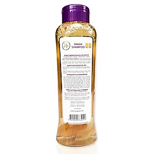 ANYELUZ Onion Shampoo, Cleanses and Reduces Oiliness, Provides Shine and Ideal for all Hair Types, Contains Natural Extracts, Salt and Paraben Free