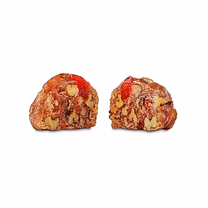 Collin Street Bakery DeLuxe Fruitcake Bites Handcrafted with World-Class Ingredients & Baked Fresh in Texas Since 1896 (12oz)