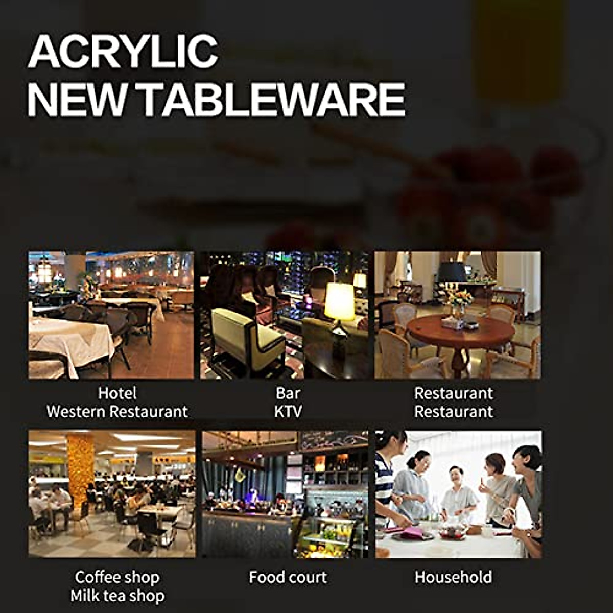 CHICIRIS Smoke Infuser Cover, Smoke Infuser Hood, Home Smoking Dome Cover Kitchen Cooking Smoke Acrylic Hood Smoke Infuser Cloche Lid for Smoker Sprayer Plates Bowls