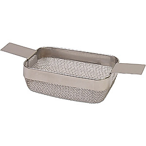 Rectangular Cleaning Basket, Fine Mesh, 4 by 3 by 1-1/2 Inches | CLN-651.10