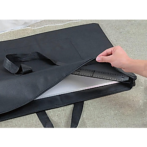 A2 Painting Drawing Board Storage Bag Waterproof Art Carry Tote Bag Canvas Art Portfolio Case Large File Folder Handbag