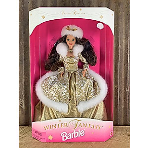 Winter Fantasy Barbie Brunette Sam's Club Exclusive Mattel #15530 1995