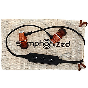 Symphonized Neckband Bluetooth Headphones - Wireless Sport Earbuds, Bluetooth Wireless Earbuds with Earhooks, Bluetooth Earbuds with Ear Hook, Running Earbuds, Neck Bluetooth Headphones Microphone