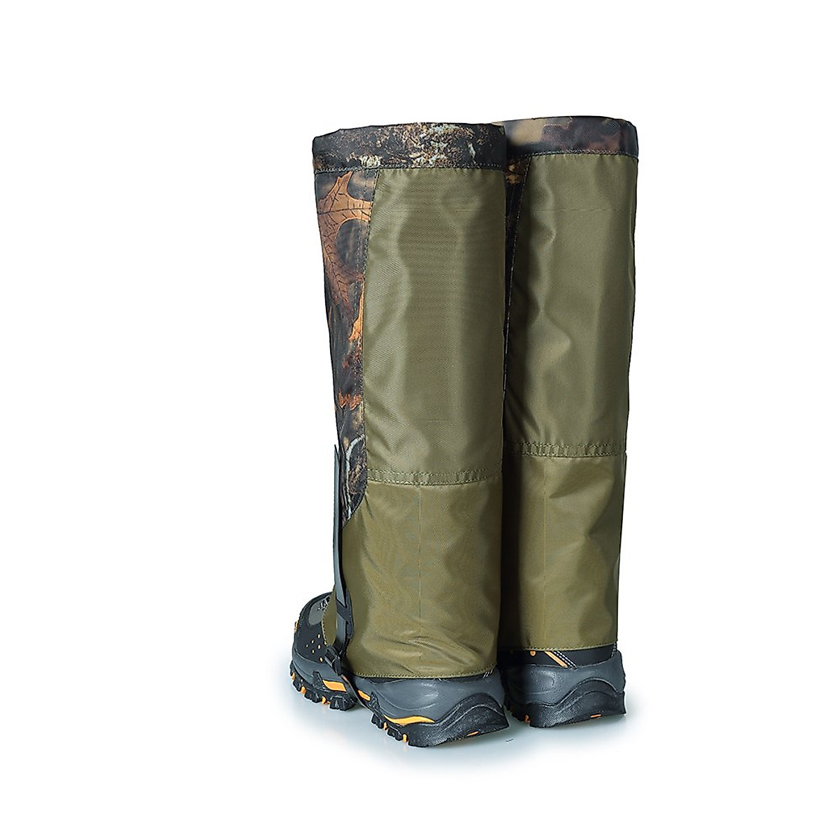 OAREA Camo High Snow Gaiters Leggings Cover Short Waterproof Leg Gaiters for Hiking Walking Hunting Trekking