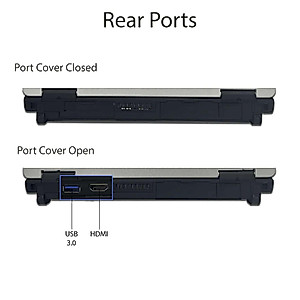 Panasonic Toughbook 54, CF-54 MK2, Intel Core i5-6300U 2.40GHz, 14in HD, Non-Touchscreen, 256GB SSD, 16GB, Wi-fi, Bluetooth, 4G LTE, Dual Pass, Backlit Keyboard, Webcam, Windows 10 Pro (Renewed)