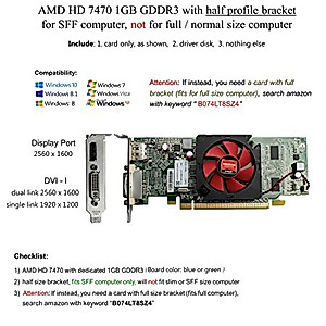 Dell Optiplex 3020 Small Form SFF 4th Generation Desktop Computer Tower PC (Intel Quad Core i5-4570, 16GB Ram, 256GB New SSD, HDMI, WiFi, DVD-RW) Win 10 Pro (Renewed) 1GB Graphics