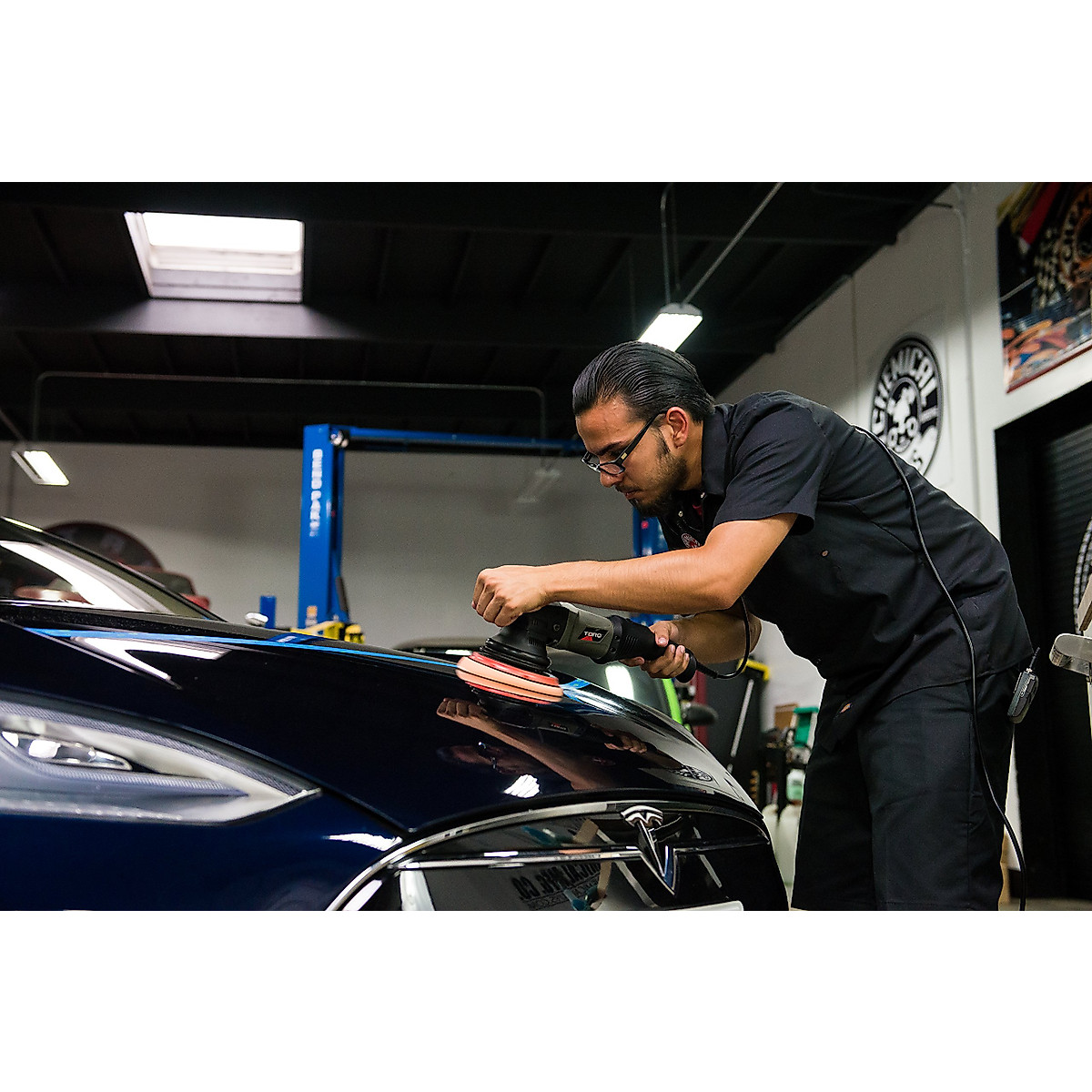 Torq Chemical Guys BUF502X - TORQ22D Random Orbital Polisher Kit (8 Items), 16 fl. oz., Black/Red