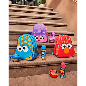 Skip Hop x Sesame Street Toddler Feeding 4-Piece Mealtime Set, Elmo