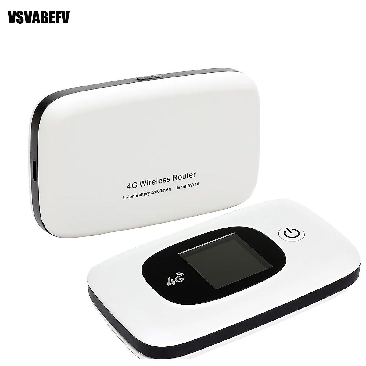4G LTE Mobile WiFi Router with SIM Card Slot for Travel, Unlocked Portable WiFi Router Hotspot Devices for Travel, ATT T-Mobile Hotspot Devices Portable WiFi Hotspot, Support B2/B4/B5/B12/B17