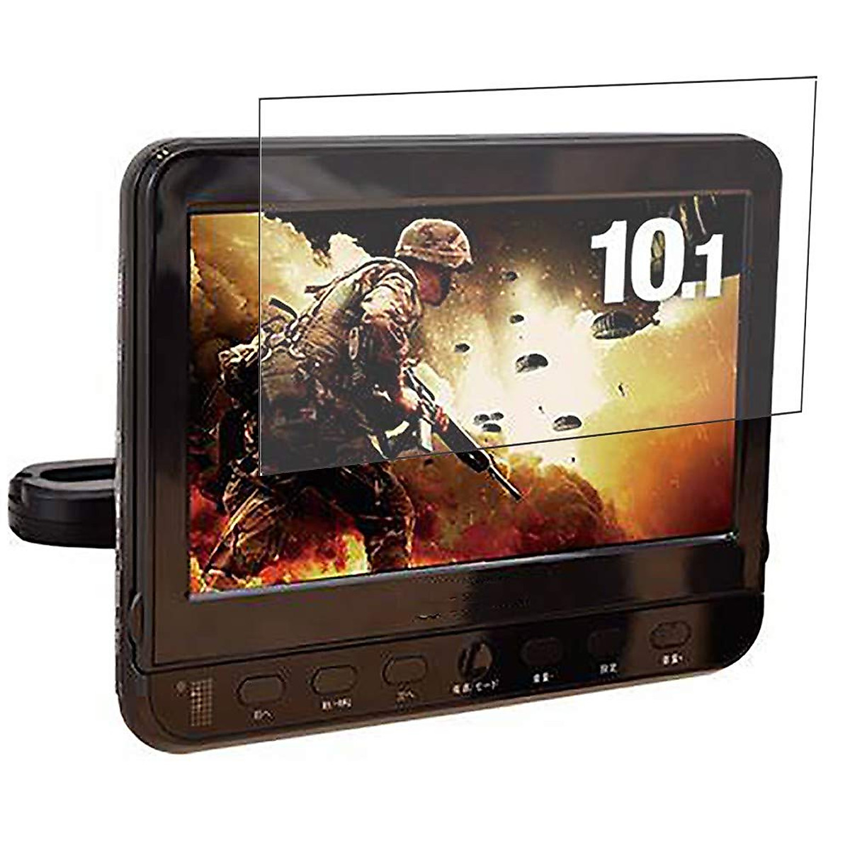 Puccy 3 Pack Screen Protector Film, compatible with YAMAZEN Curium CPD-M101 10.1" TPU Guard （ Not Tempered Glass Protectors ）