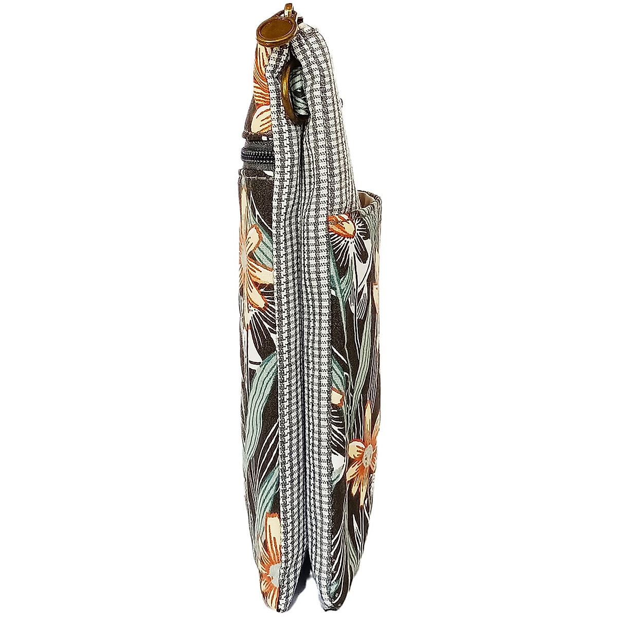 LassZone Womens Small Crossbody Bag Cell phone Bag Floral Pattern Ladies Small Handbag Wallet 5 Pockets Shoulder Bag Messenger Bags