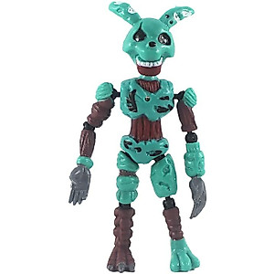 3-Piece FNAF Game-Inspired Action Figures Set - Bonnie Bear, Security Breach, Sundrop Doll - Movable Joints PVC Model Toys & Gifts