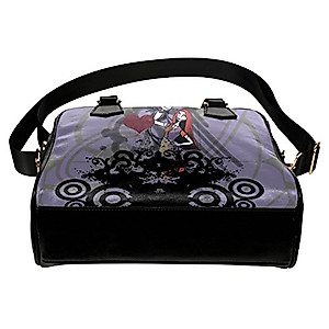 Fashion Women Crossbody Bag Shoulder Handbags Jack and Sally The Nightmare Before Christamas Print.