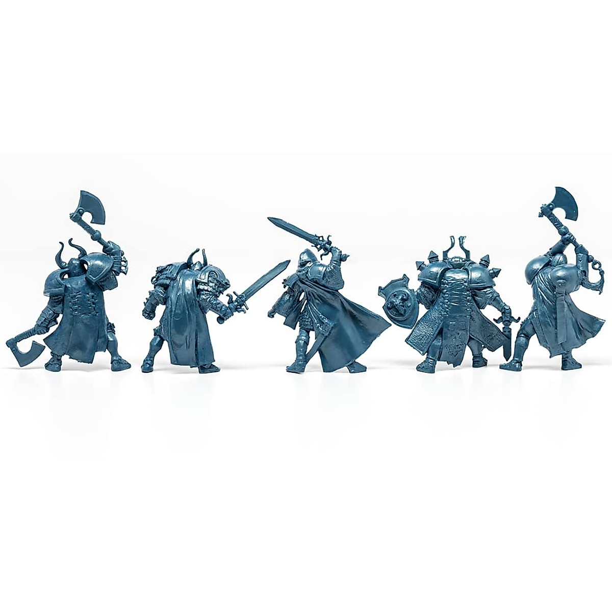 Fantasy Battles Creature Mini Action Figure Playset- Wariors 2 ʺ Fantasy Figures - XL 1/32nd Scale DND 5 pcs Characters Accessories RPGs and Soldiers