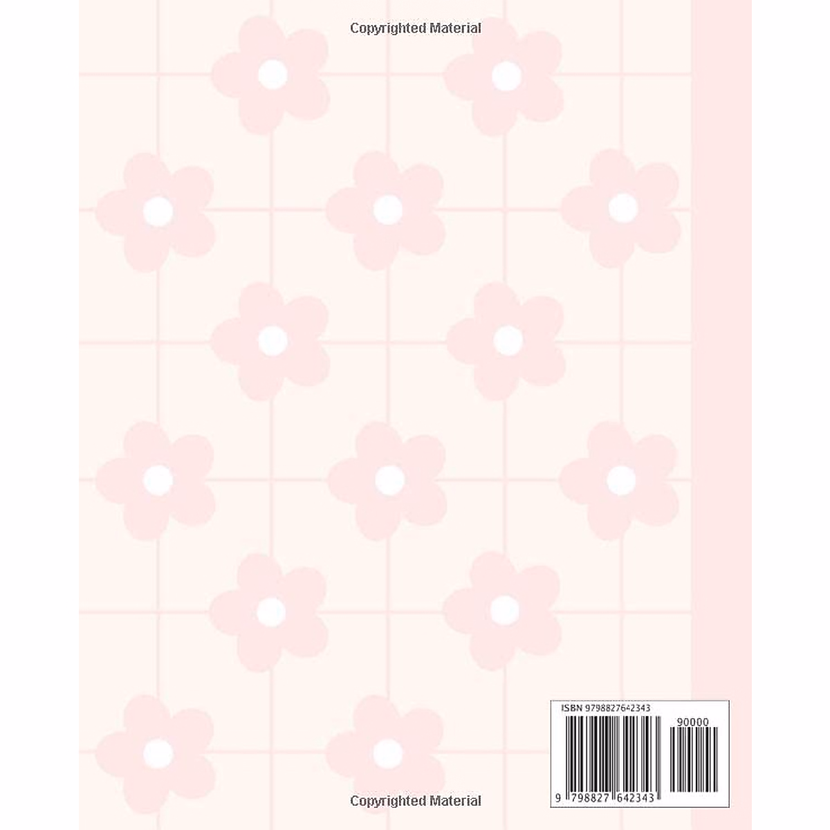 Composition Notebook: Wide Ruled Lined Paper Journal | Pink Flowers Pattern Workbook for Girls Teens Students School Work and College
