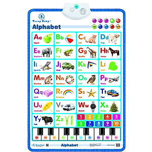 TEENY BABY Interactive ABC Alphabet Wall Chart -Alphabet Learning Poster | Toddler Toys |Best Fun Educational Learning Toys Gifts for 3 4 5 Years Old Toddler Kid (Alphabet)