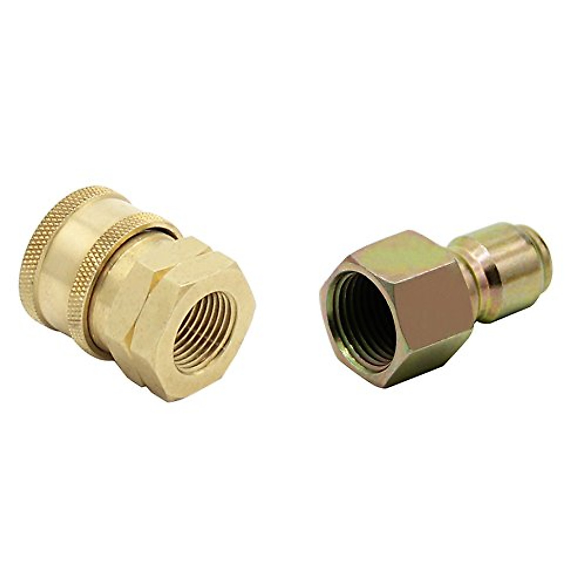 Twinkle Star 3/8 Inch Quick Connect Fitting Pressure Washer Adapter Set, TWIS293