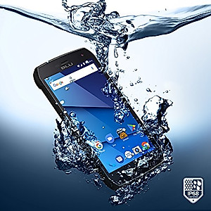 BLU T0010UU BLACK Tank Xtreme Pro -Water proof Smartphone, 4G LTE -Black
