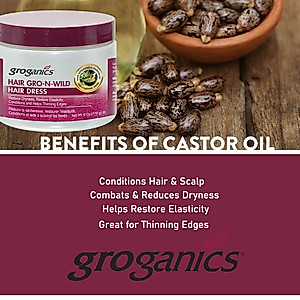 Groganics Hair Gro-N-Wild Hair Dress 6oz