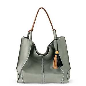The Sak Los Feliz Large Tote Bag in Leather, Roomy, Lined Purse with Single Shoulder Strap